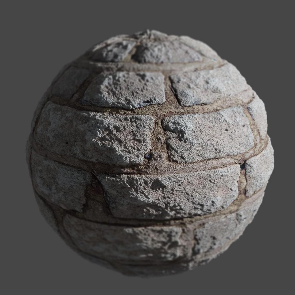 Free 4k PBR Mixed Stone Wall CC0 Texture Download