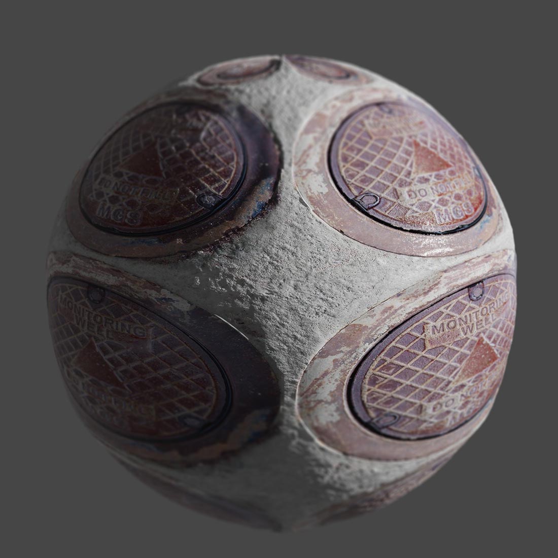 Ballast Material - Photographic PBR Texture