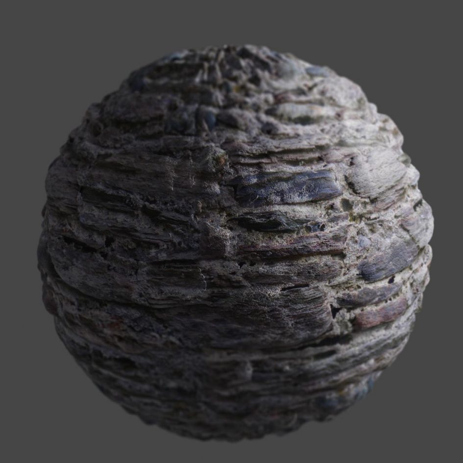 Ballast Material - Photographic PBR Texture